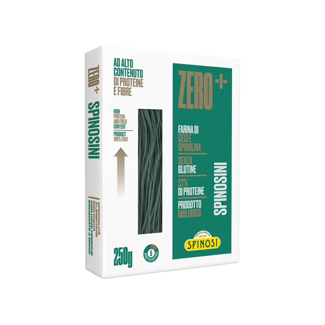 Spinosini Zero+ Farina di ceci e spirulina | Zero+ glutenfrei | Spinosi ...